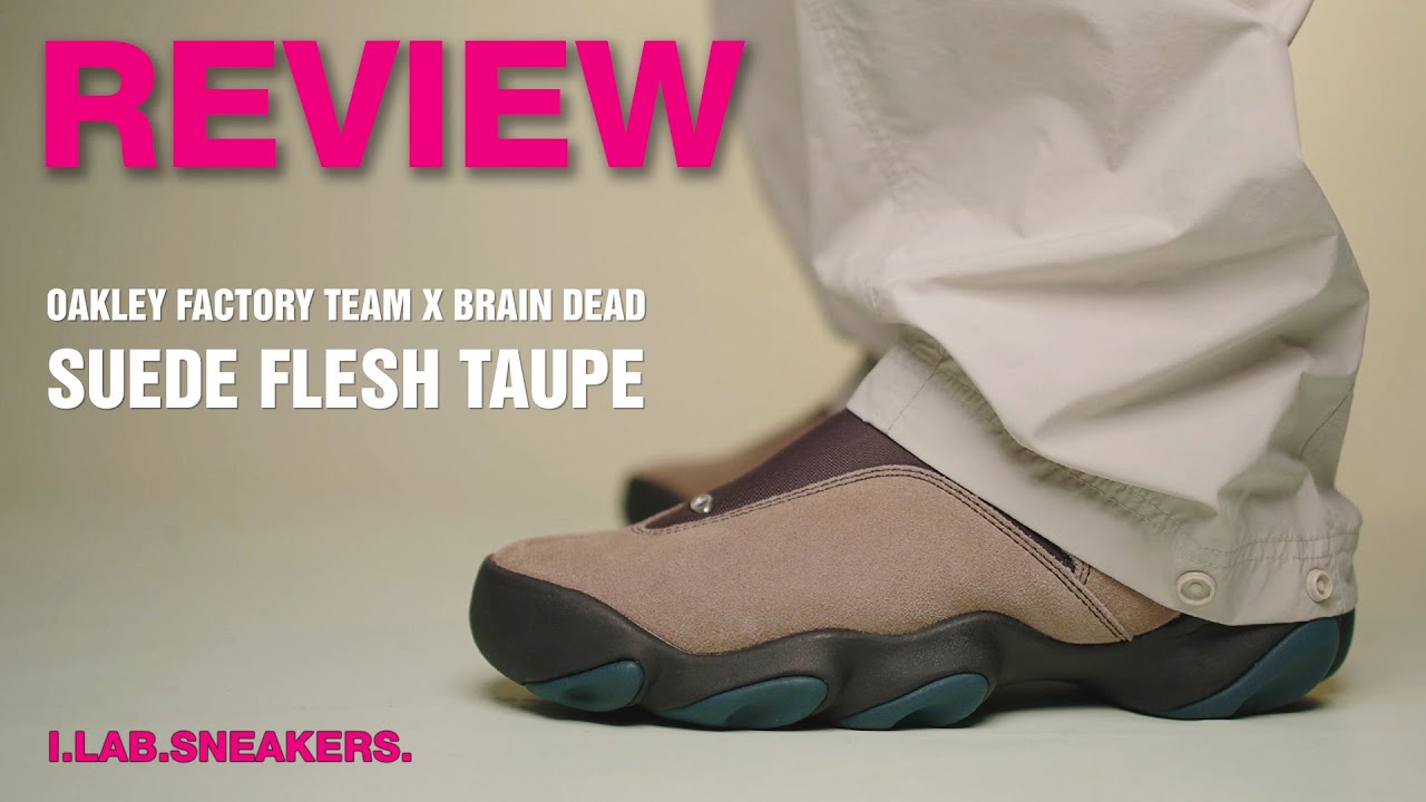 [4K] 오클리 스니커즈는 이럽니다. 오클리 팩토리팀 x 브레인데드 스웨이드 플레시 토프 Oakley Factory Team x ...