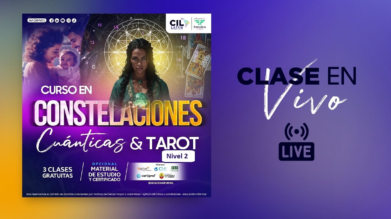 Constelaciones Cuánticas & Tarot Coh4 Clase 01 (03-03-2025) - YouTube