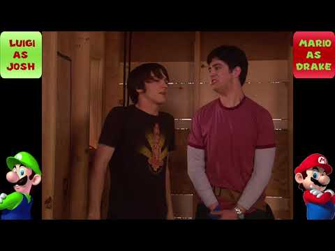 Drake and Josh "Where's The Door Hole", But It's Dubbed By Mario And ...