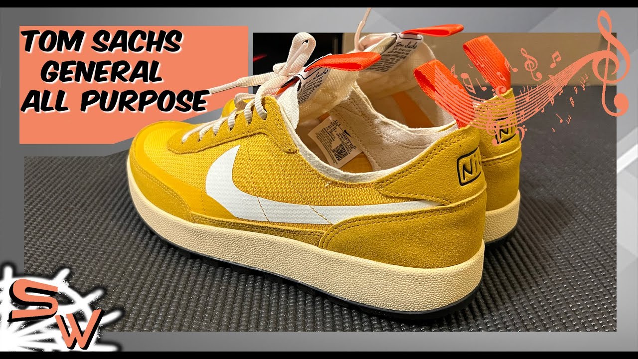 Tom Sachs General All Purpose Shoe "Dark Surfer" Review - YouTube