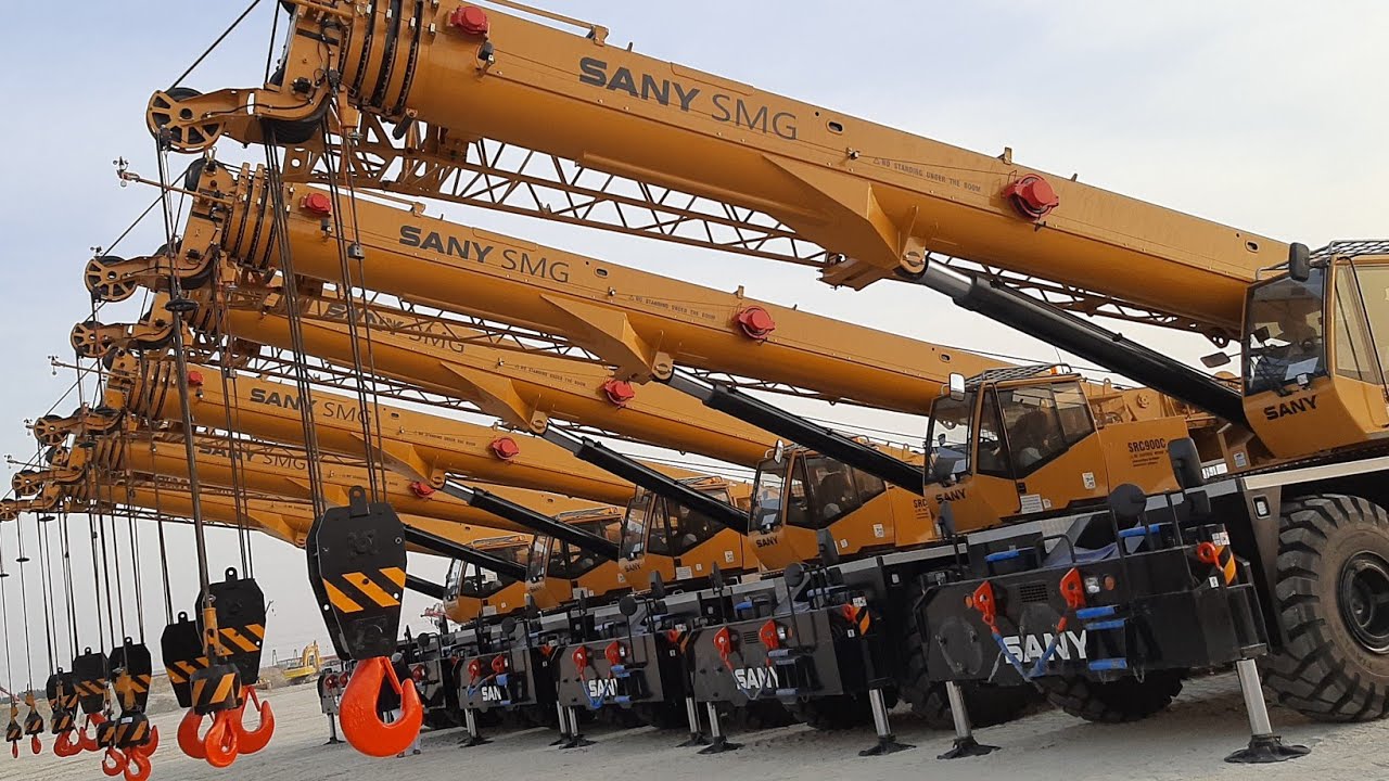 sany crane[ New 2020 model from Beijing China - YouTube