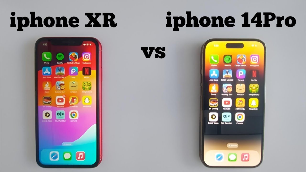 iphone 14 Pro VS iphone XR || Speed Test - YouTube