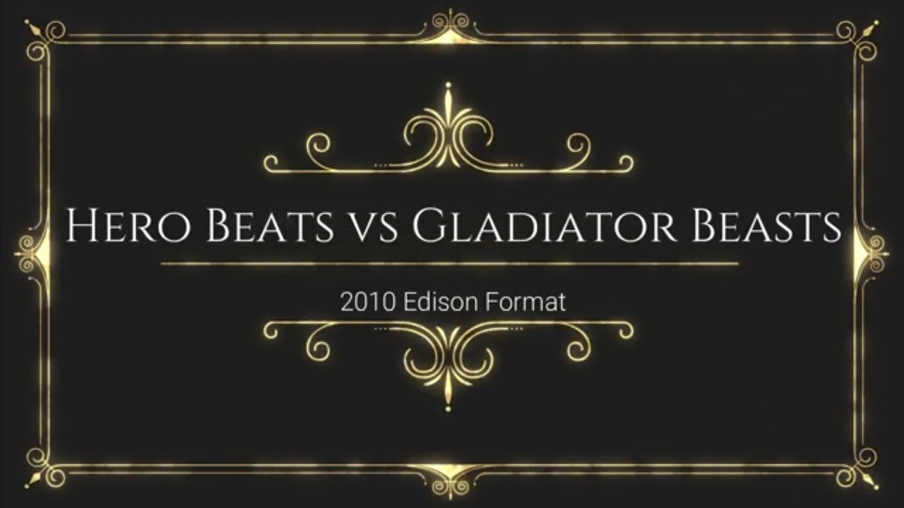 Yugioh Edison Format - Gladiator Beasts vs Hero Beat - YouTube