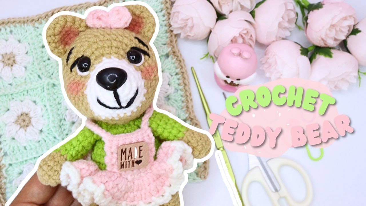 Bear Amigurumi Crochet | How to Crochet Bear | Free Pattern and ...