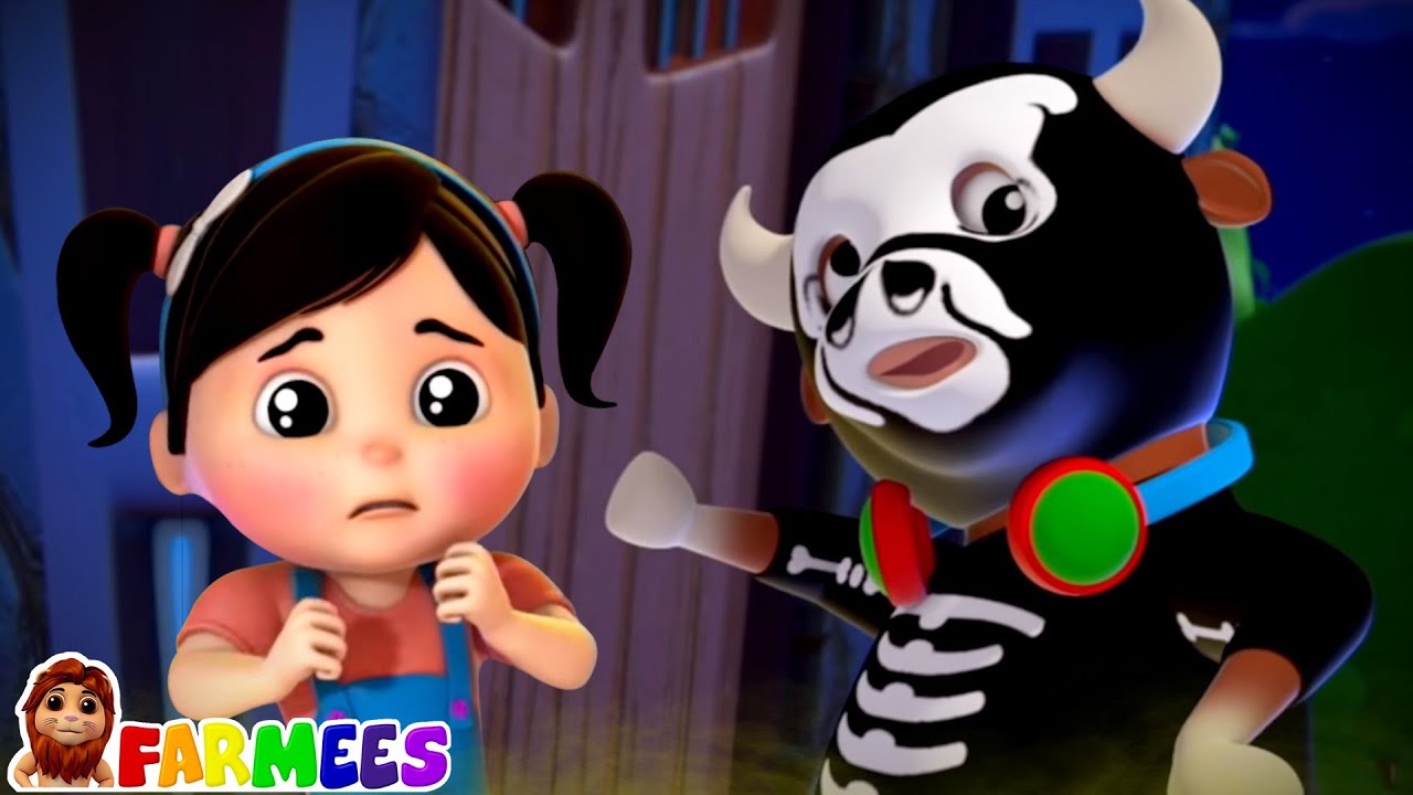 Knock Knock Who's There | Trick Or Treat Song | Scary Nursery Rhymes ...