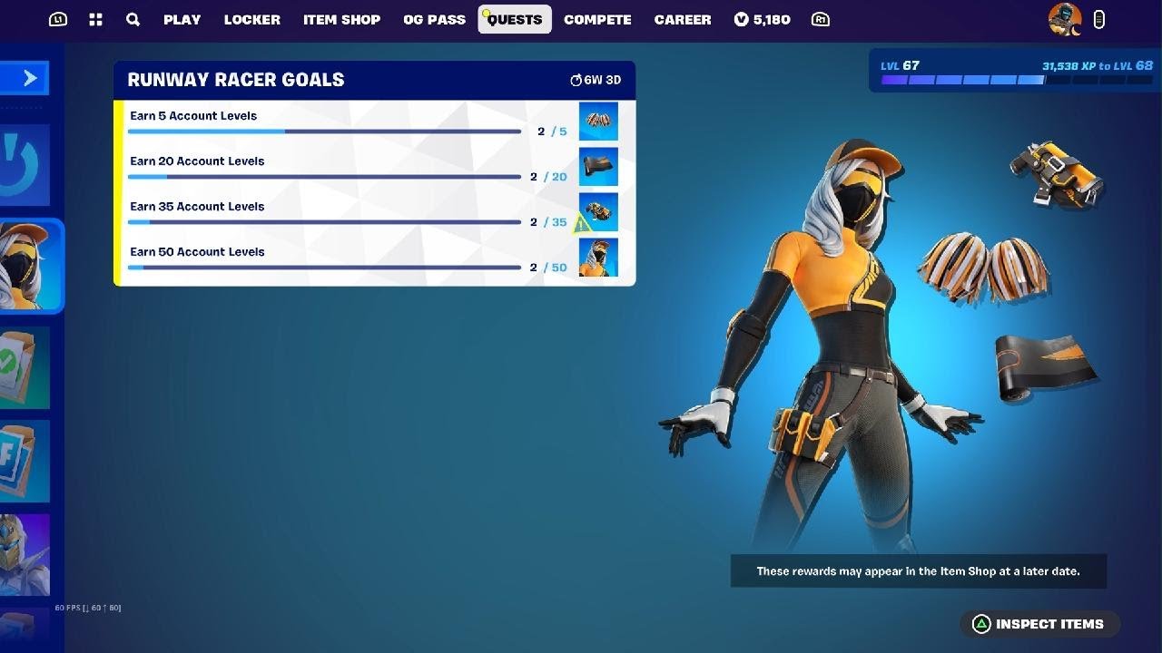 Fortnite Runway Racer Quests (uitleg) - YouTube