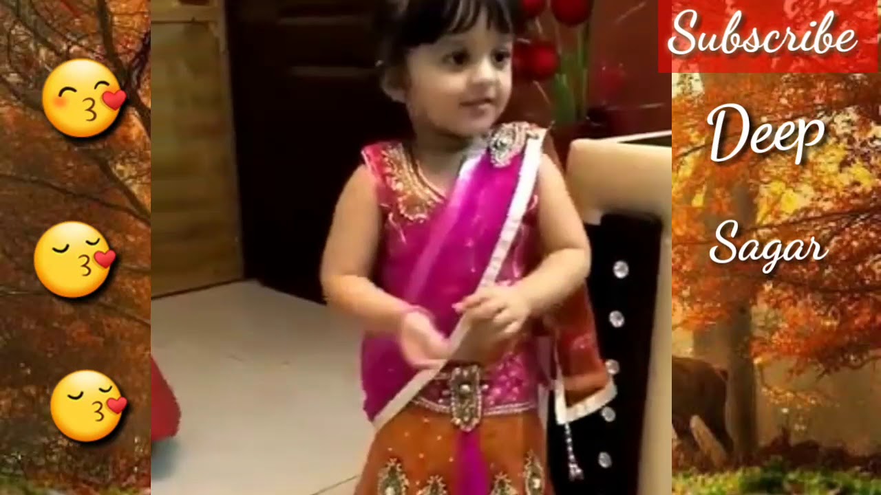 (Chittiyaan Kalaiyaan)cute baby dance whats app status, old song whats app status by deep sagar ...