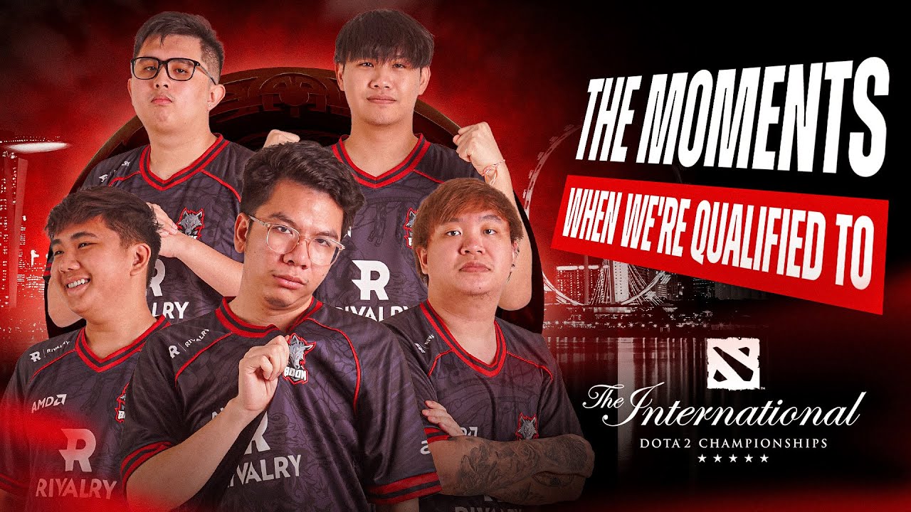 The Moment’s When We’re Qualified to TI | BOOM Esports Road to TI - YouTube