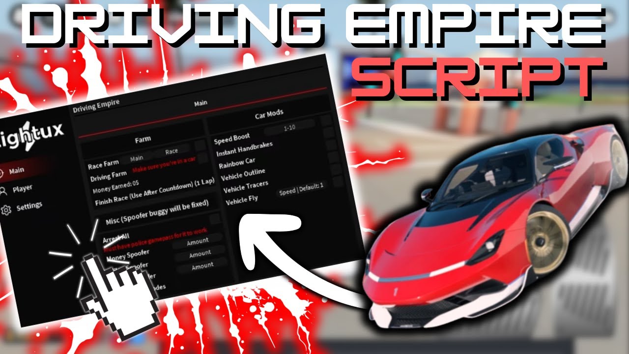 *NEW* Driving Empire Script (PASTEBIN 2025) ( AUTO RACE , AUTOFARM 160K ...