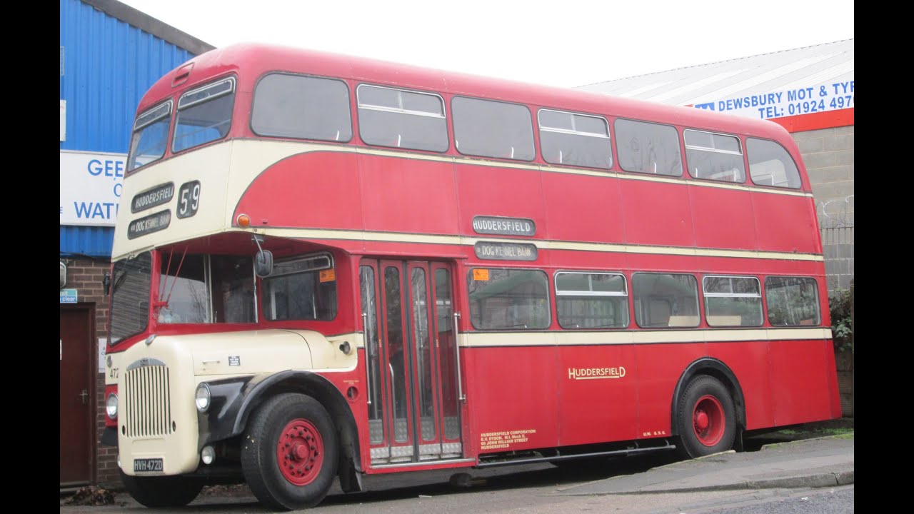 Preserved Huddersfield Passenger Transport Group Daimler CVG6LX 472 ...