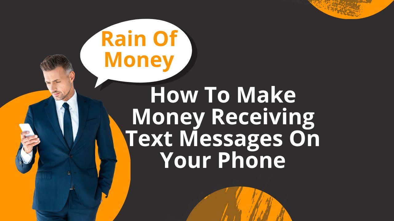 Make Money Receiving Text Messages On Your Phone - YouTube