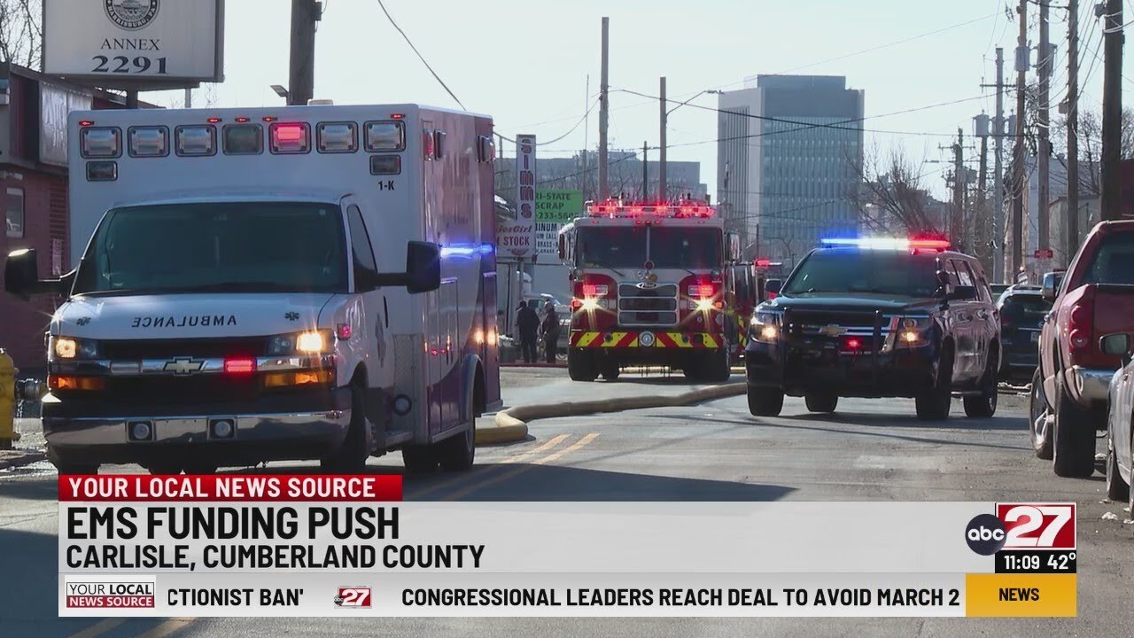 Officials call for more funding for Pennsylvania emergency services ...