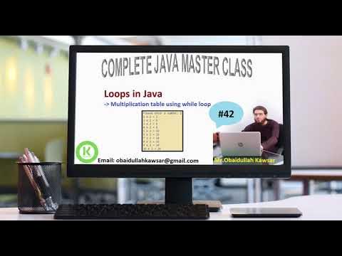 Session42 Loops Multiplication Time Table using while loop in Java ...