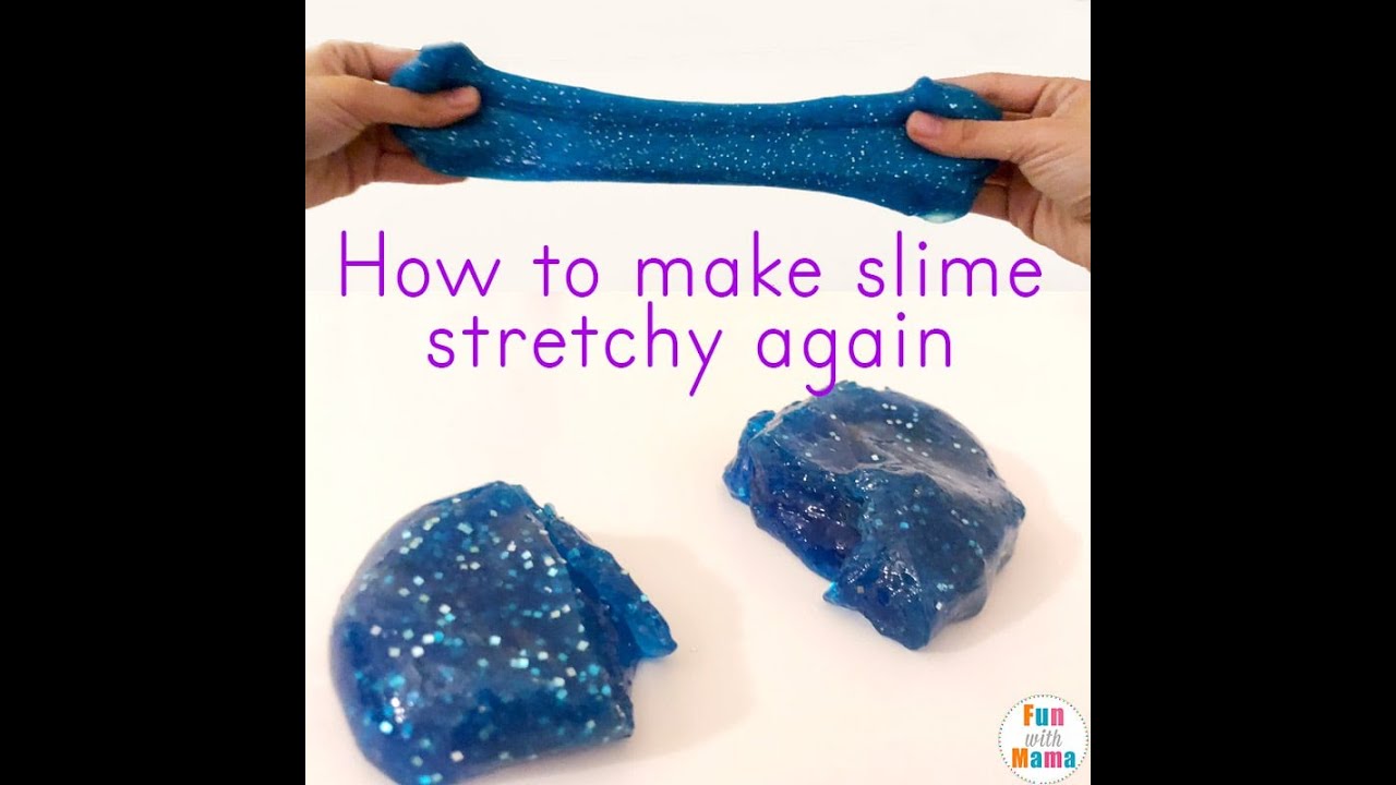 How to make store bought slime stretchy |How to make slime grow / big ...
