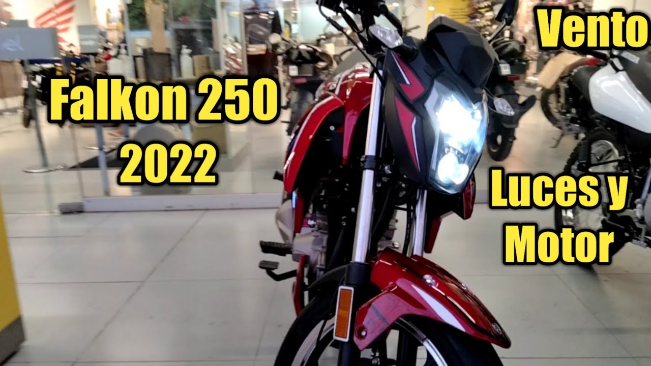 Nueva Vento Falkon 250 2022 // Te Sorprenderá - YouTube