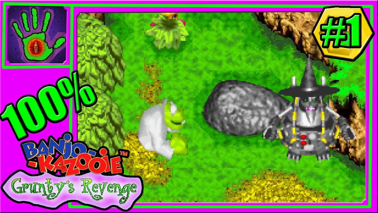 Banjo-Kazooie: La venganza de Grunty (GBA) guía 100% #1: Comienzo y ...