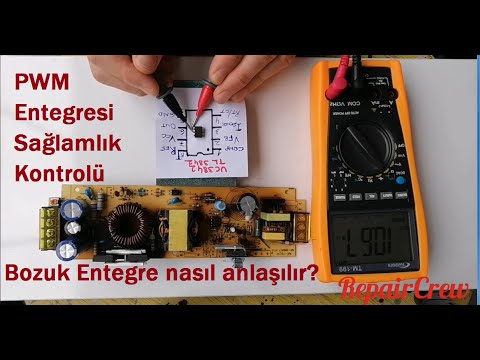 Smps Güç Kaynağı Pwm Entegresinin sağlamlık kontrolü, UC3842 entegresinin çalışma prensibi