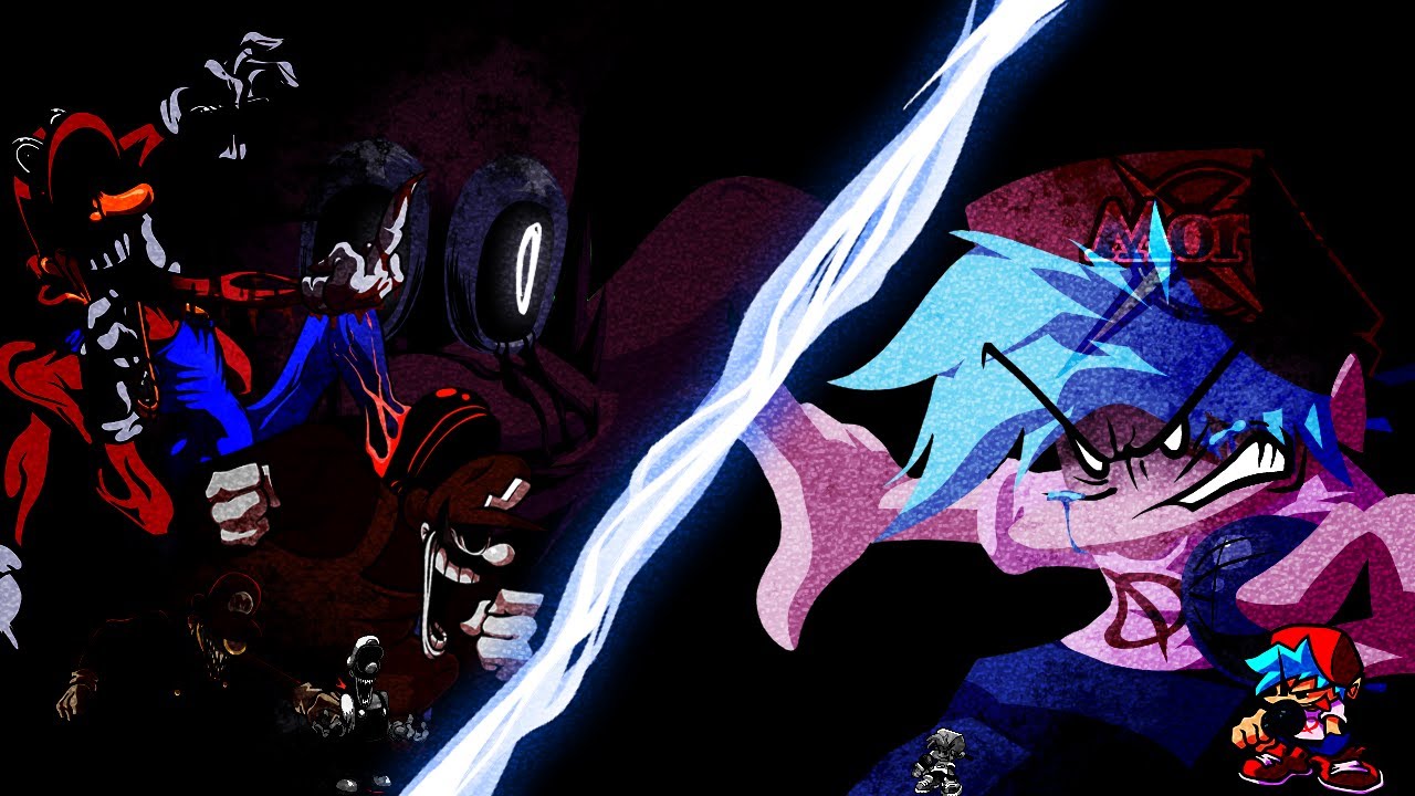 Stars Lords-(GM, EXE, MX, UltraM vs BF)-/Animation-(Not a Mod) - YouTube