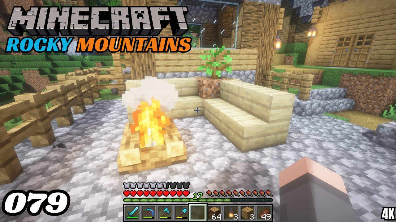 Lets Play Minecraft Rocky Mountains - episode 79 - ASMR °NO COMENTATOR ...