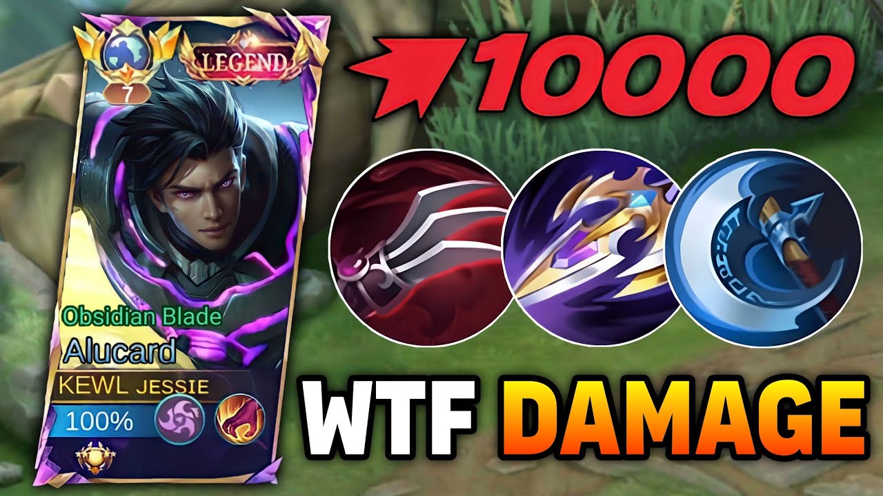 WTF DAMAGE!!!🔥 ALUCARD CRITICAL ONE SHOT BUILD IS BACK! ALUCARD BEST ...