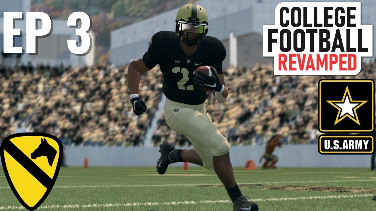 NCAA Football 14 Revamped | U.S. Army Dynasty | Episode 3 | Week 3 vs ...