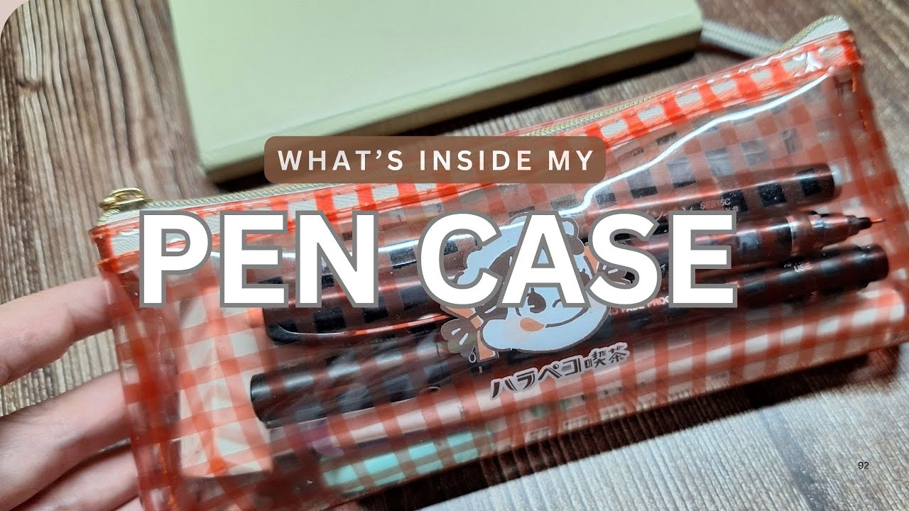 Minimalist Pencil Case for Journalers | My Favorite Pens & Essentials ...