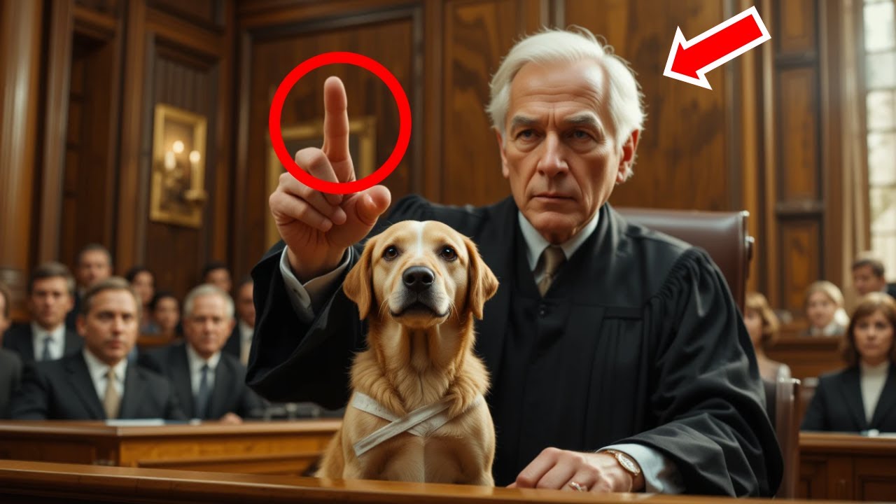 Stray Dog Barks Three Times in Court – Moments Later, the Entire ...