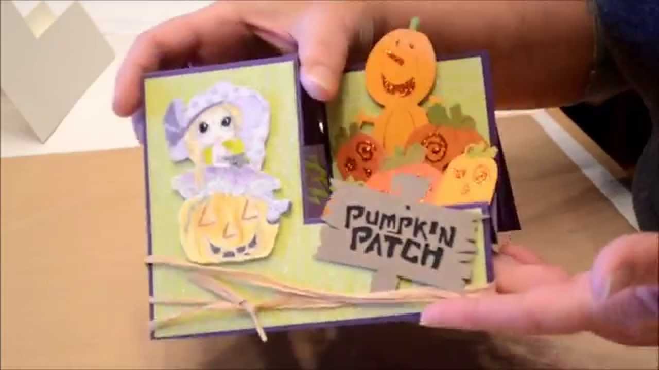 Side Step Card Fold - My First My Besties YouTube DT Video - YouTube