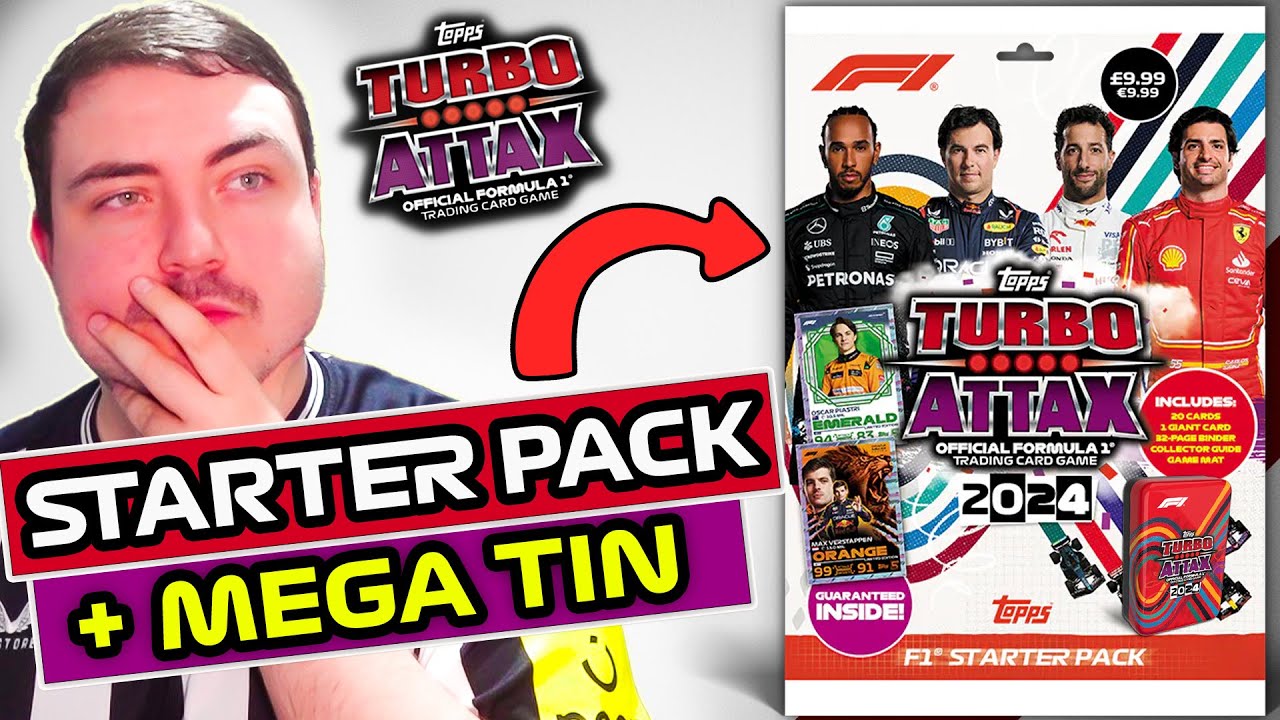 STARTING MY F1 TURBO ATTAX 2024 CARD COLLECTION! - YouTube