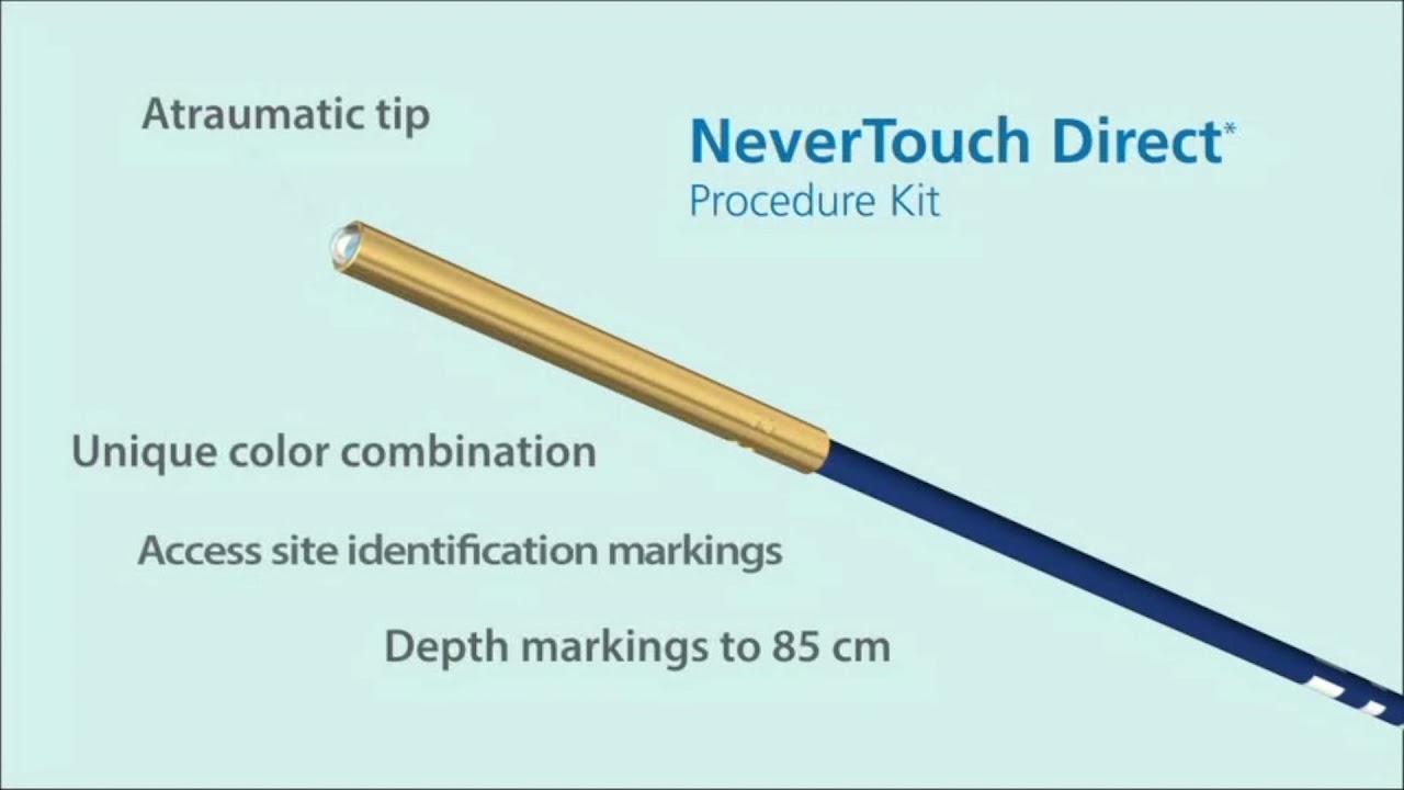 VenaCure EVLT NeverTouch Direct Animation - YouTube