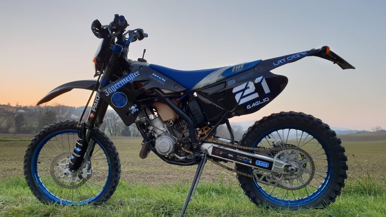 TM 125 EN 2005 with new graphic - YouTube