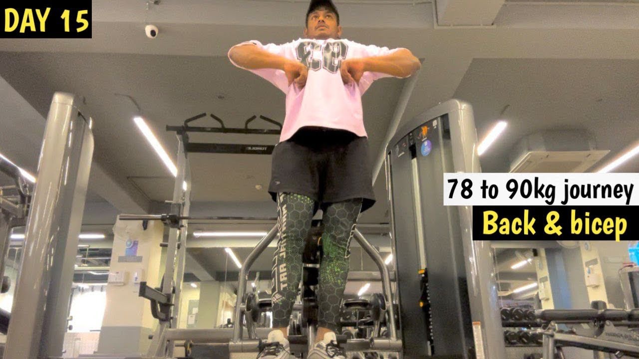 Back bicep workout for beginners - YouTube