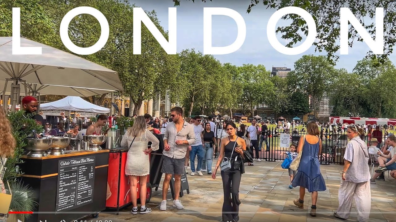 Chelsea London Walk | 4K HDR Virtual Walking Tour around the City ...