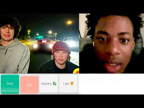 Omegle but we're on the highway