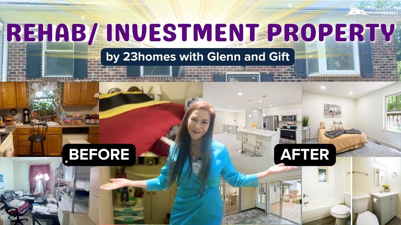 Before and After Rehab/ Investment property with 23homes with Glenn and ...