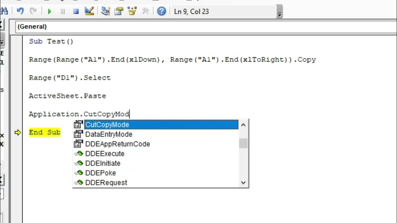 (Microsoft Excel VBA) Simplifying Copying and Pasting - YouTube