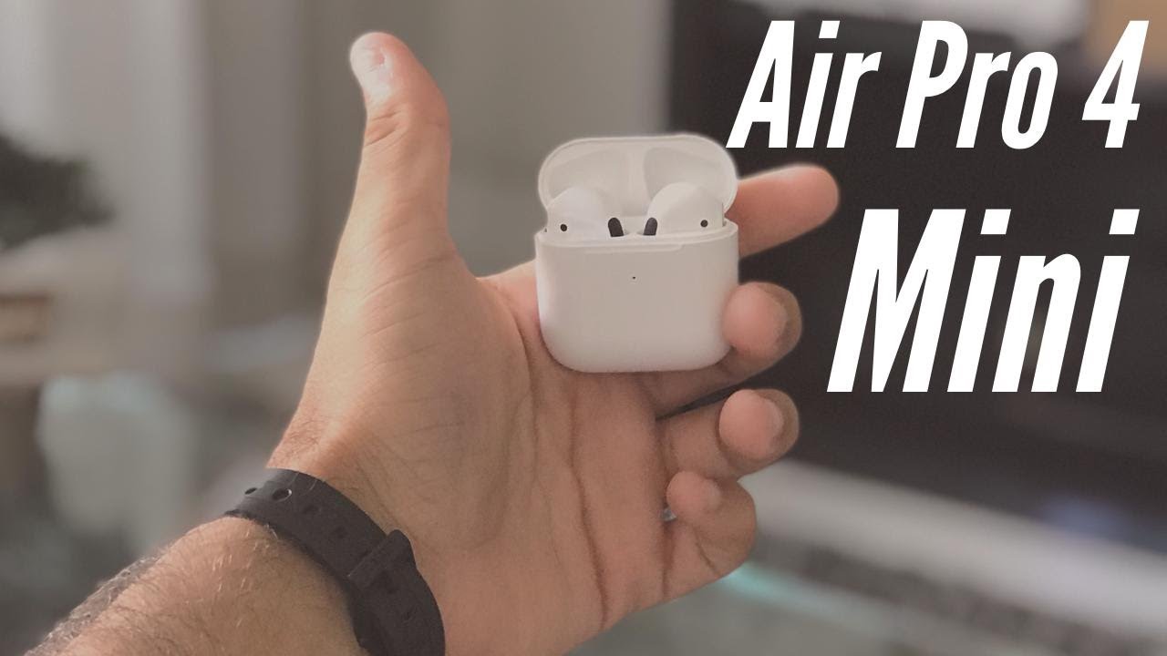 Fone de ouvido Air Pro 4 mini TWS - GGLTDA - YouTube