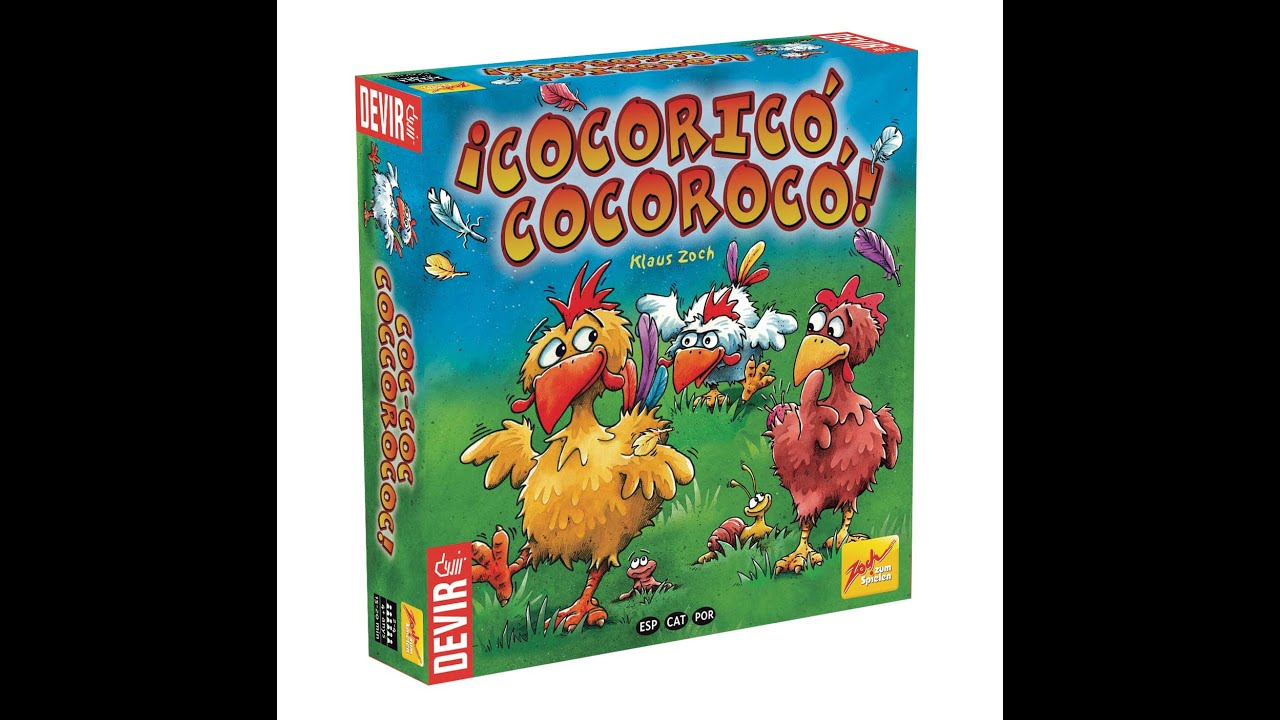 Cómo jugar a ¡Cocoricó Cocorocó! - Devir - YouTube