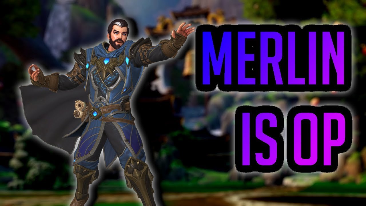 Smite - MERLIN IS ABSOLUTELY BUSTED - First look Custom 1v1 Duel FT ...