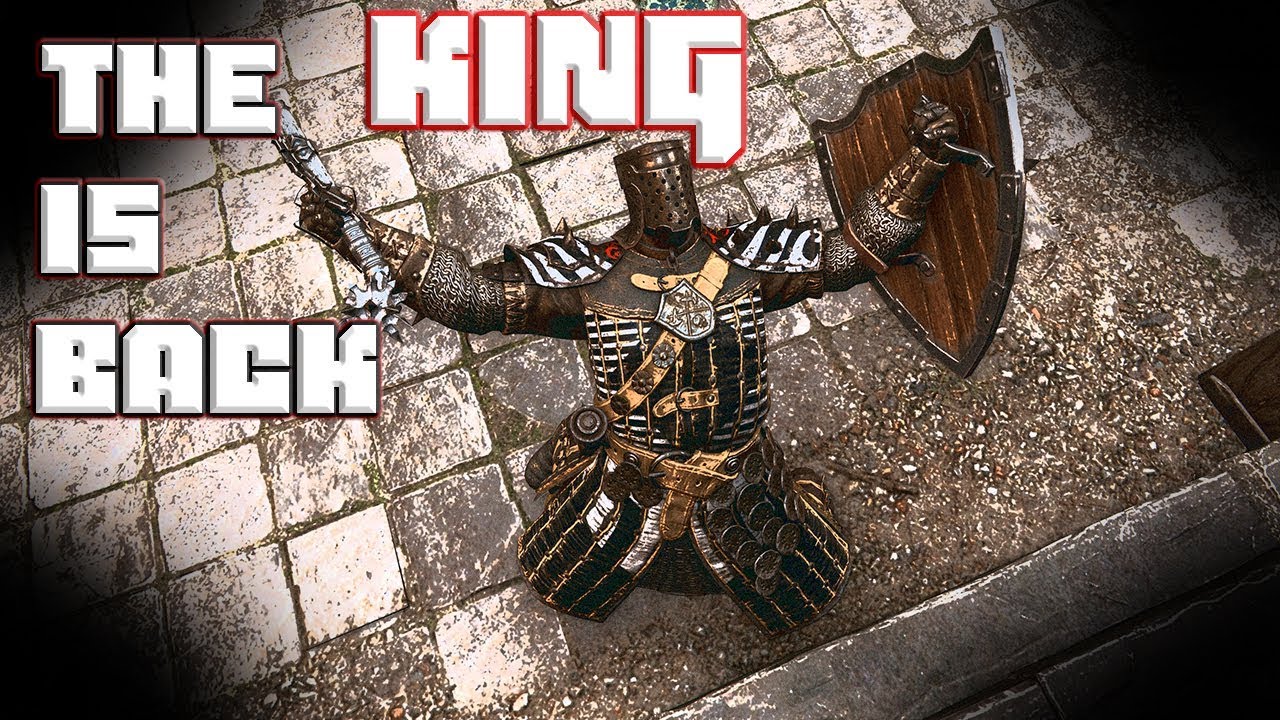 The KING is Back | Conqueror Gameplay [For Honor] - YouTube