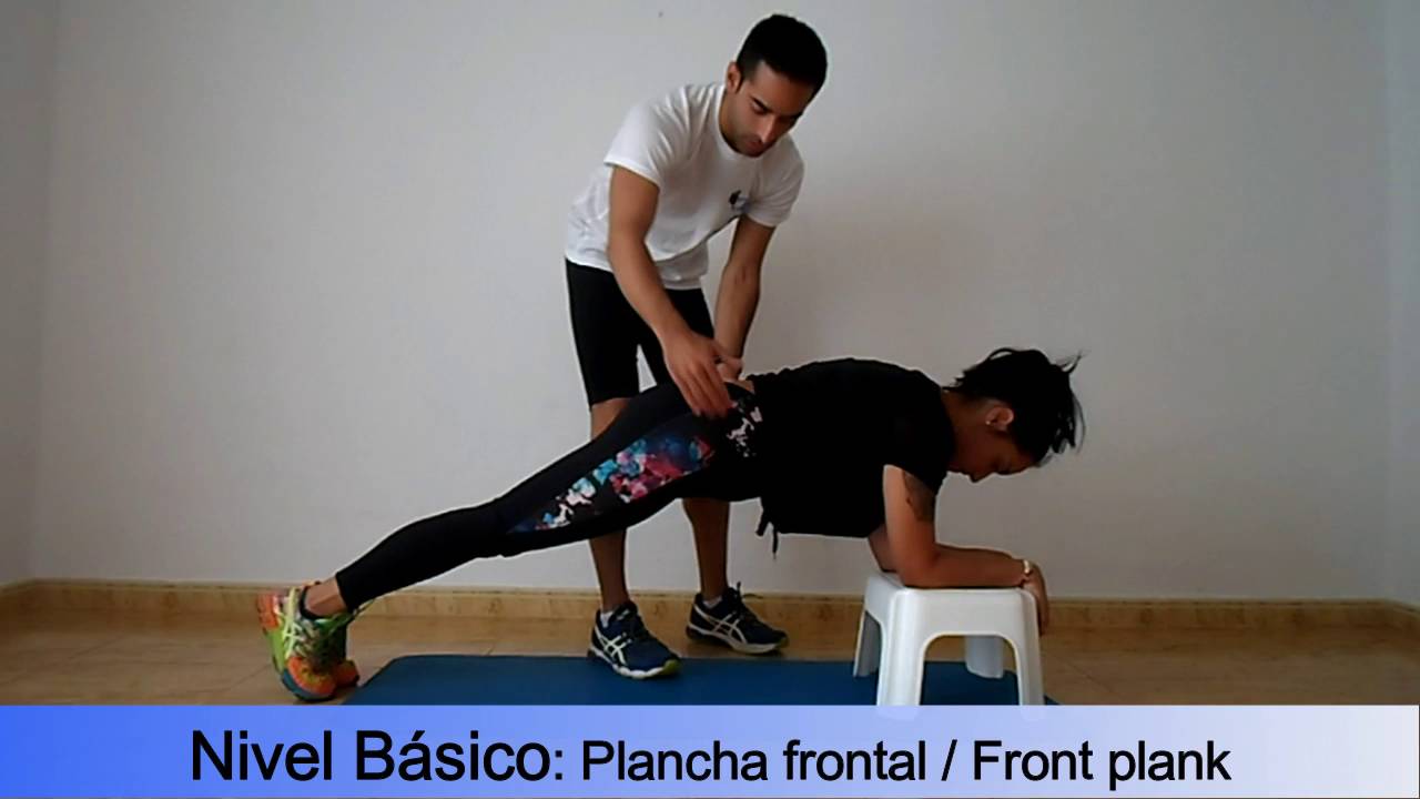 Cómo hacer Abdominales: Plancha Frontal/ Front Plank - Nivel Básico 2 ...