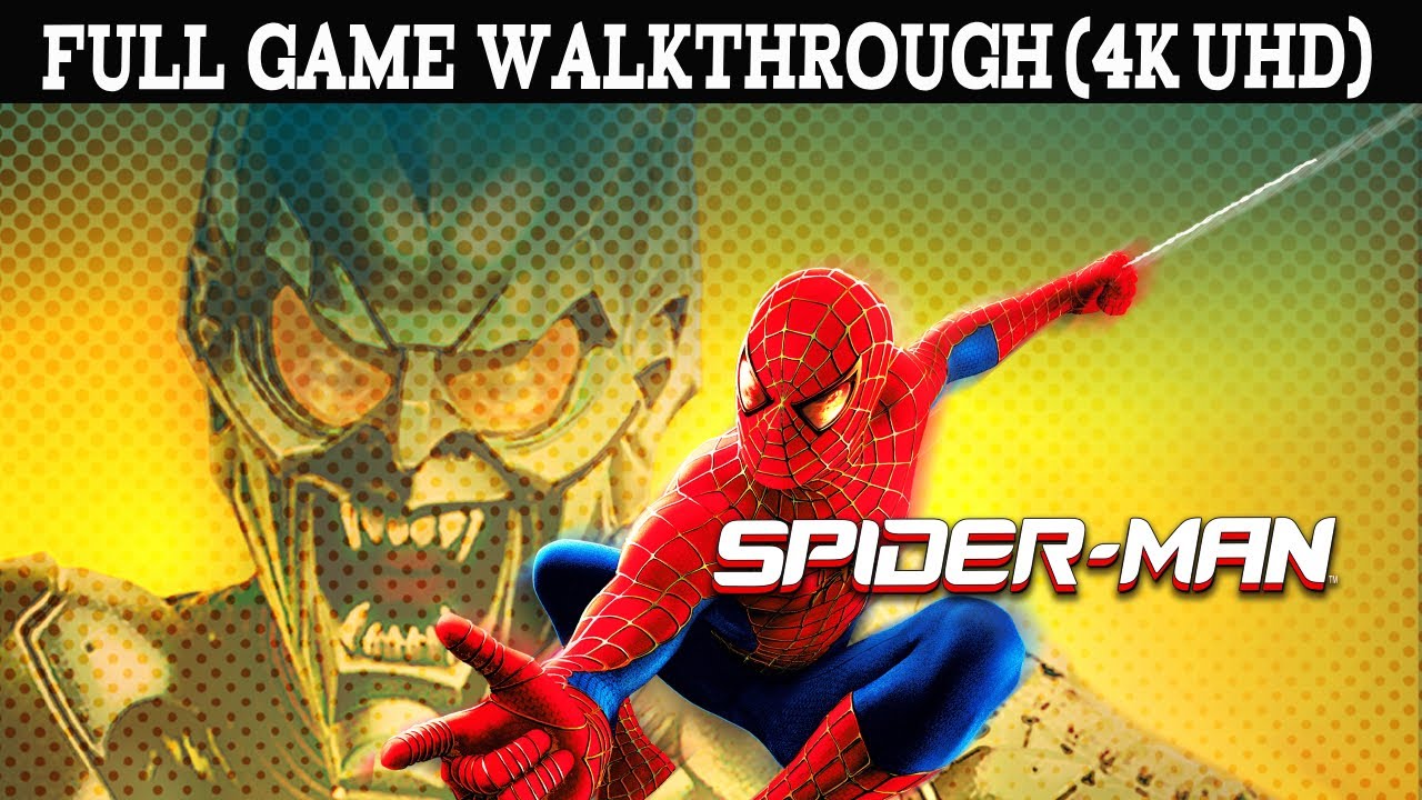 SPIDER-MAN FULL GAME Walkthrough - No Commentary (4K 60 FPS) SPIDERMAN ...
