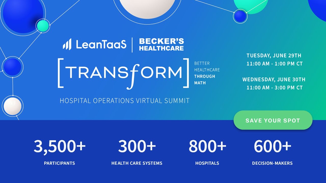 LeanTaaS Transform 2021 Kickoff Video - YouTube