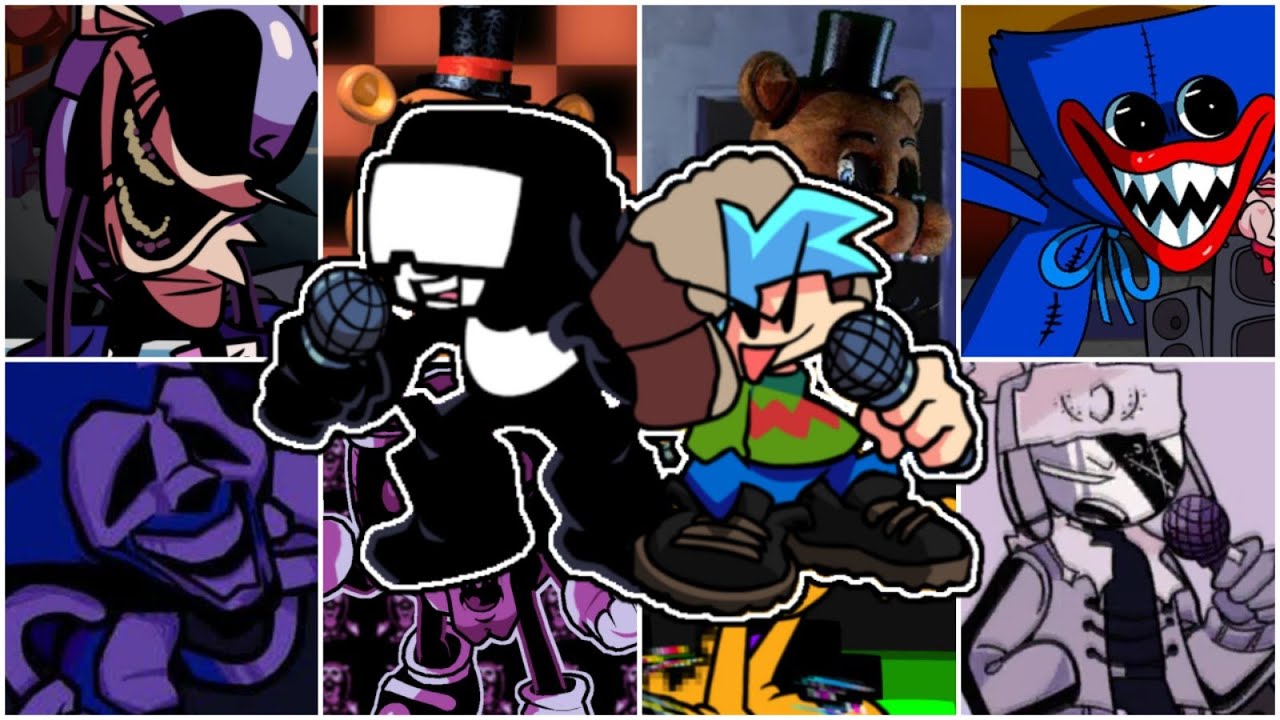 FNF Hark but everyone sing it | FNF Hark Betadciu - YouTube