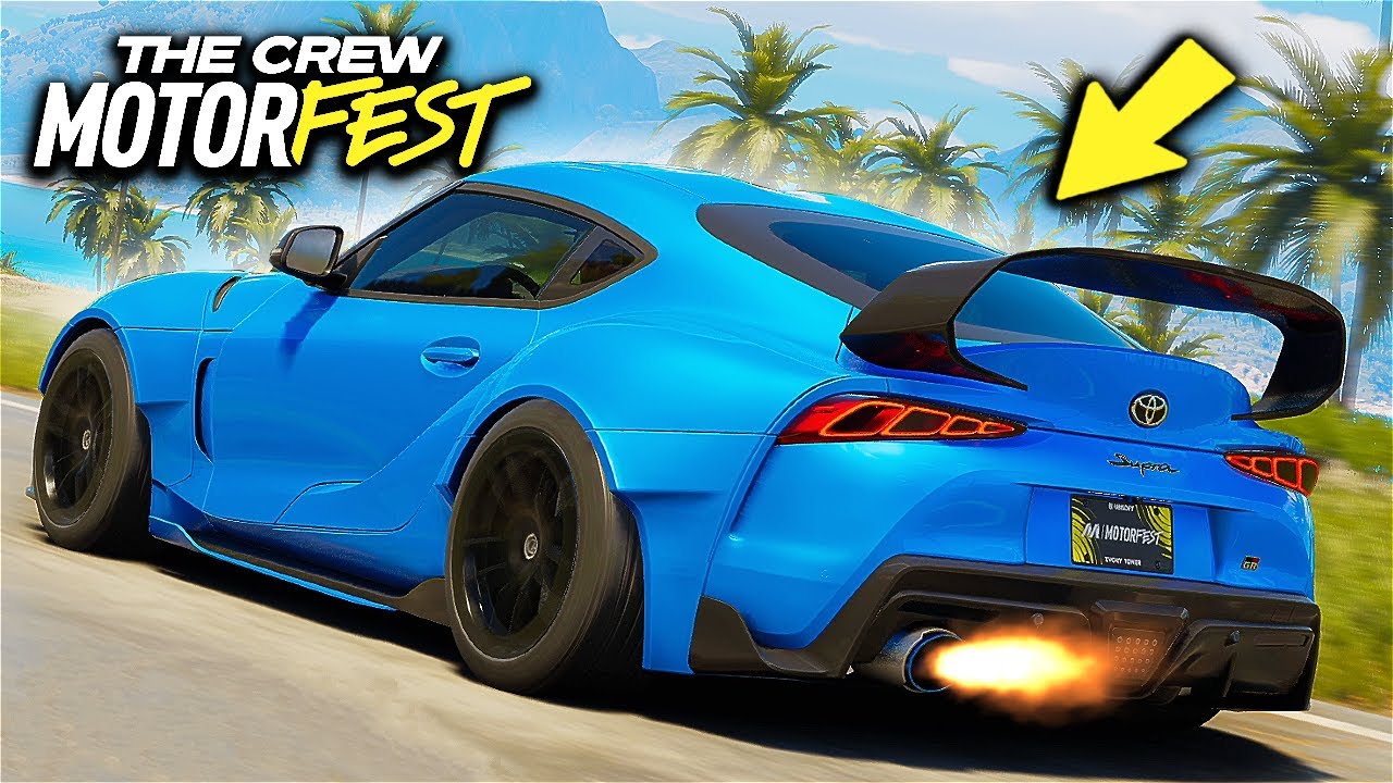 ASÍ SON LOS TUNEOS EN THE CREW MOTORFEST - ¡NUEVO TOYOTA SUPRA! - YouTube