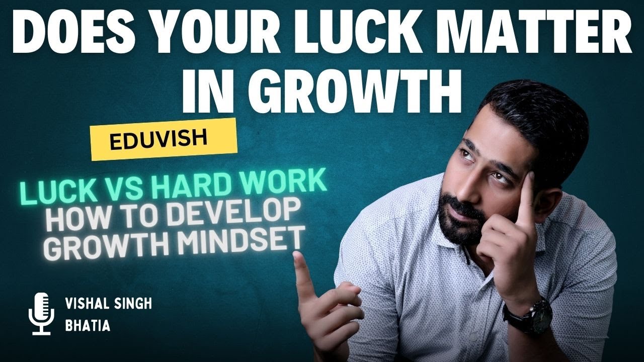 Luck Vs Hard Work | Become Super Successful with Positive Confidence ...