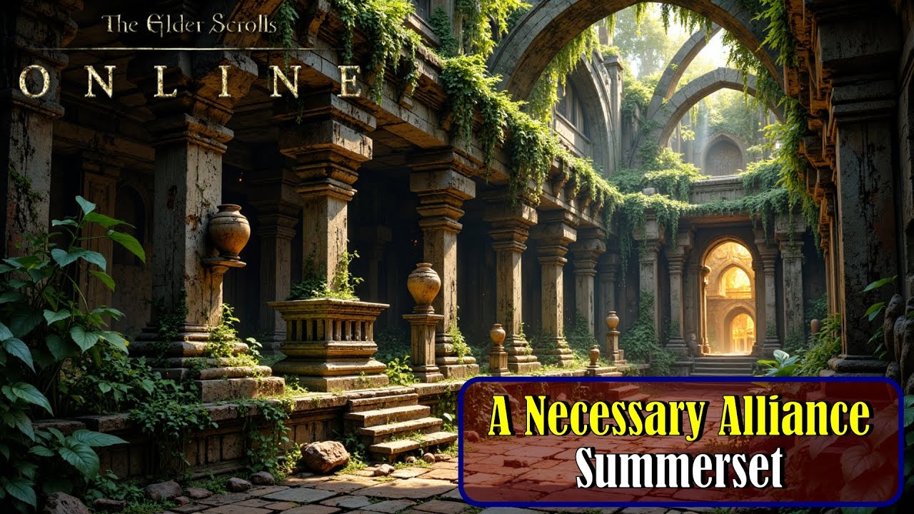 Let's Play - Everyquest - ESO - Main Story - A Necessary Alliance - YouTube