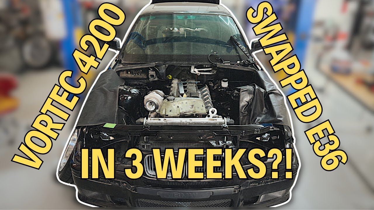 Can We Finish the Vortec 4200-Swapped E36 in 3 Weeks?! | WEEK 1 - YouTube