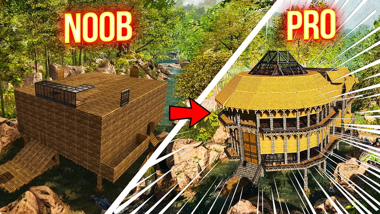 Waterfall Base Creation | Ark Survival Ascended - YouTube