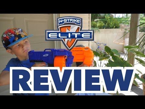 NERF N-Strike Surgefire Elite REVIEW - 👍👍👍👍👎(4 out of 5 thumbs up)